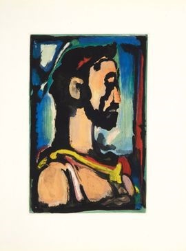 Christ de profil, 1937 by Georges Rouault on artnet