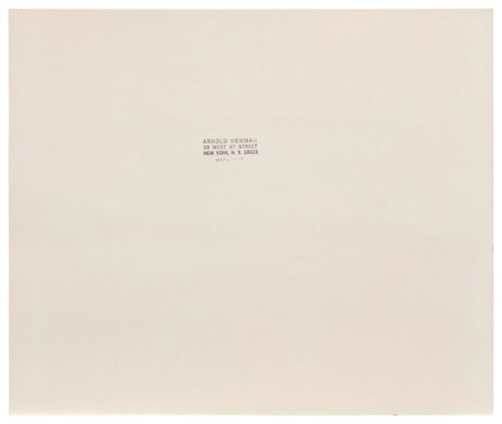 Portrait Of Howard And Barbara Wise by Arnold Newman on artnet