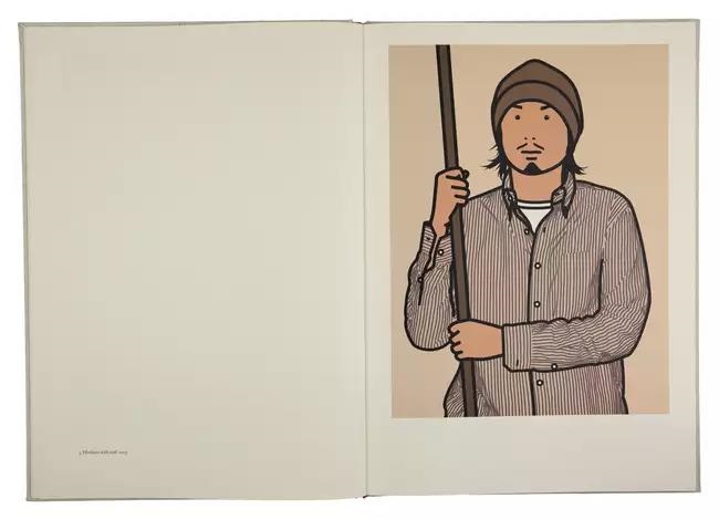 Twenty Six Portraits, 2006 by Julian Opie on artnet