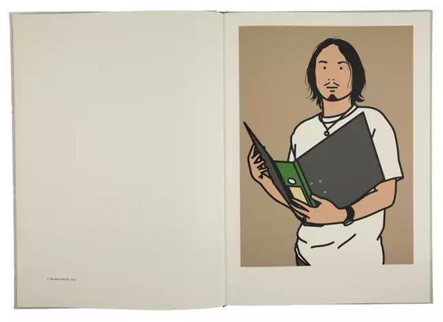 Twenty Six Portraits, 2006 by Julian Opie on artnet