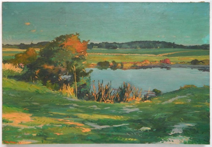 October Light by Charles Basham on artnet