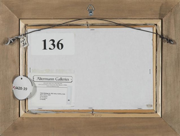 Burro by Clark Hulings on artnet