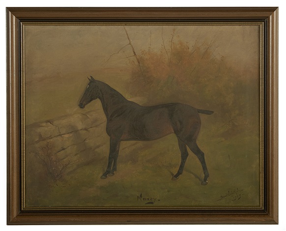 The Race Horse Nancy by Basil Nightingale on artnet