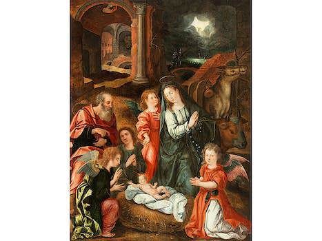 DIE GEBURT CHRISTI by Marten de Vos on artnet