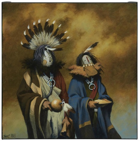 The Great Ceremonial Blessings by Al Bahe on artnet