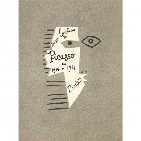 Picasso de 1916 a 1961 bk w24 works and text by Jean Cocteau by Pablo ...