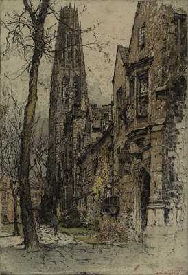 Yale, Harkness Hall by Luigi Kasimir on artnet