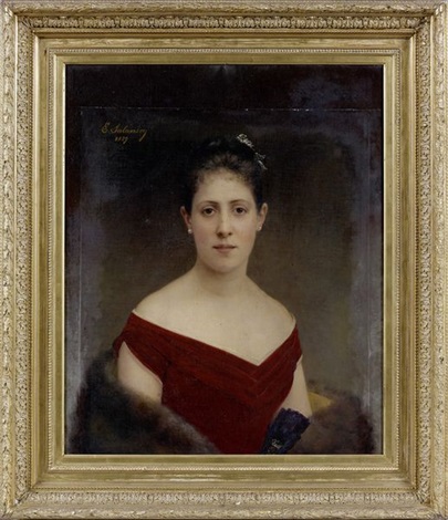 Portrait de la marquise de Croix née Antoinette de Durfort Civrac de ...