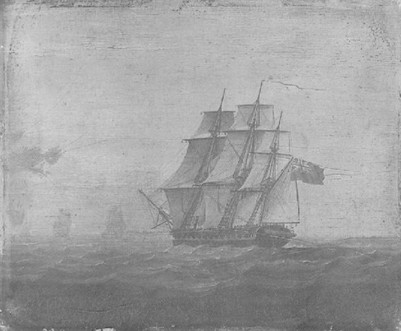 A British frigate under full sail by Thomas Buttersworth on artnet A British frigate under full sail by Thomas Buttersworth on artnet