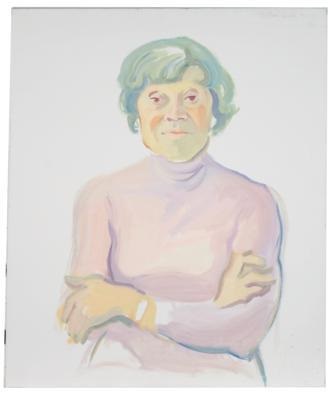 This is Terry Quimby by Maria Lassnig on artnet