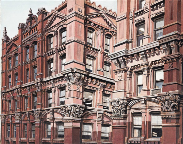 The Potter Building by Richard Haas on artnet