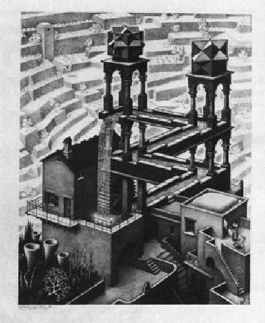 Waterfall by M.C Escher on artnet