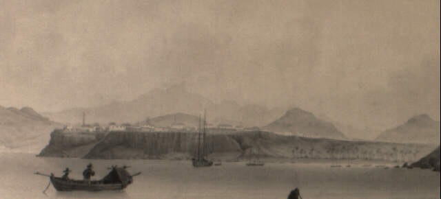 Porto Praya, Island of St. Jago S. Tiago by Augustus Earle on artnet