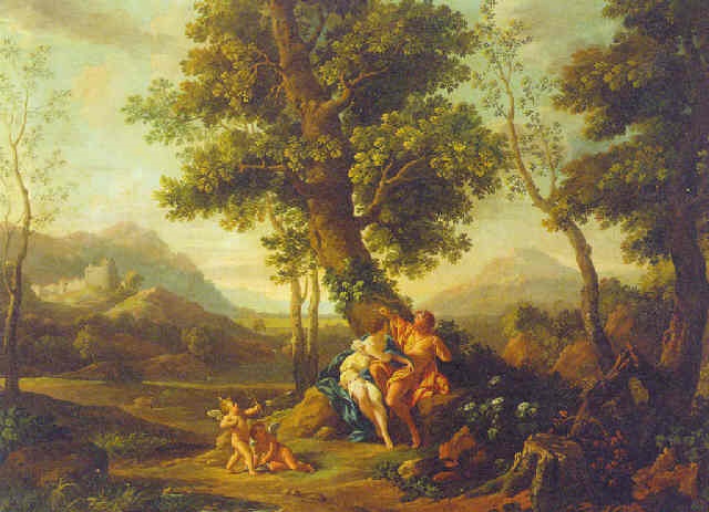 Angelica and Medoro by Andrea Locatelli on artnet