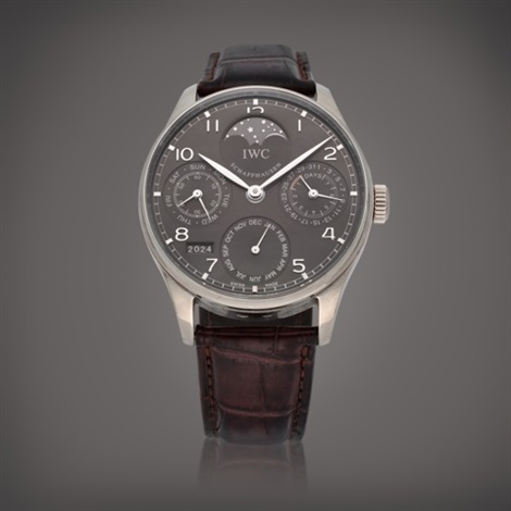 IWC, Portugieser Perpetual Calendar, Reference IW502218 A white gold ...