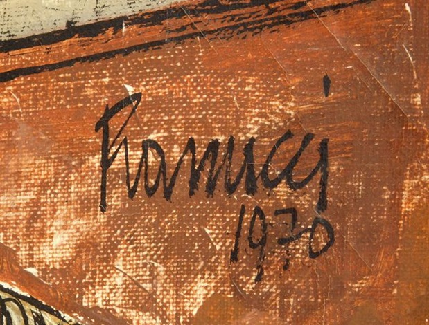 Three Woman with Birds in Cages by Lucio Ranucci on artnet