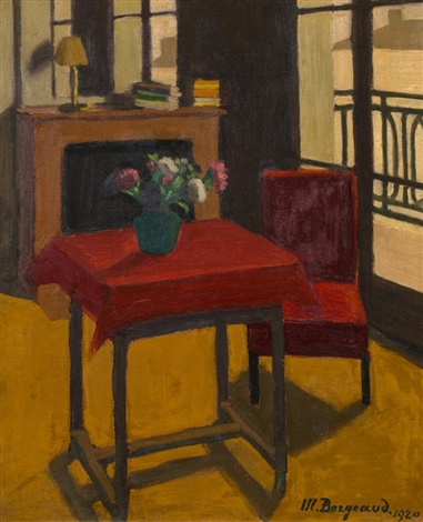 Table et cheminée by Marius Borgeaud on artnet