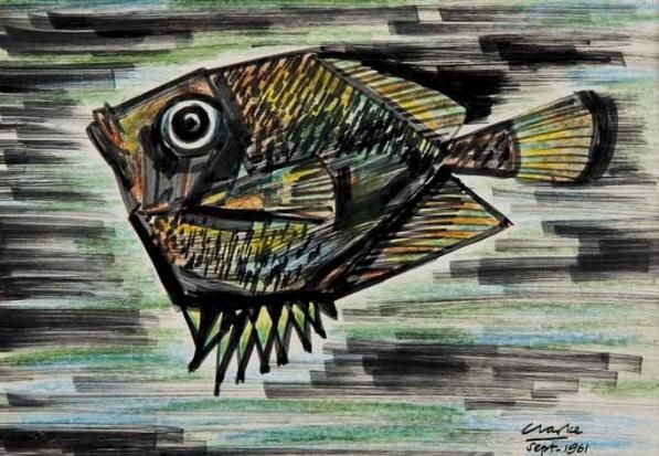 Fish by Peter Clarke on artnet