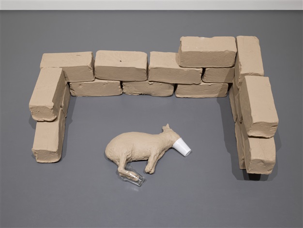 Unfired Clay Sculpture by Mark Manders on artnet