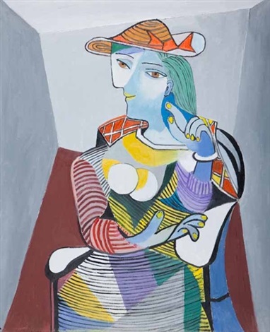 Picasso homage Portrait of Marie Therese by David McLeod Martin on artnet