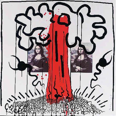 Weeping Mona Lisa by Keith Haring on artnet