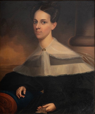 Portrait of Miss Molly Monroe by Robert Street on artnet