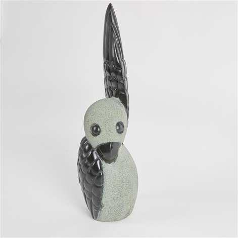 Saluting Bird by Locardia Ndandarika on artnet