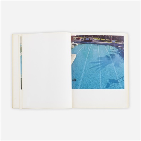 Nine Swimming Pools and a Broken Glass by Ed Ruscha on artnet