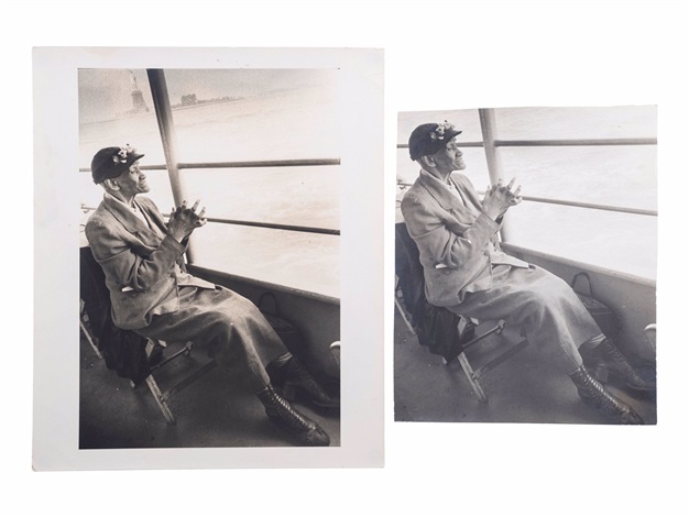Pair of photographs of Mother Brown at age 110, New York City by Bruce ...