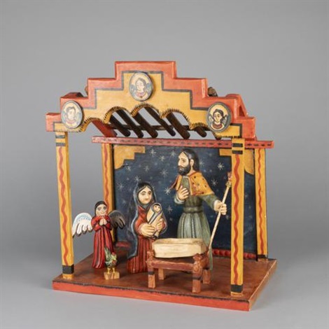 Nacimiento Nicho, ca. 1992 by Charles M. Carrillo on artnet
