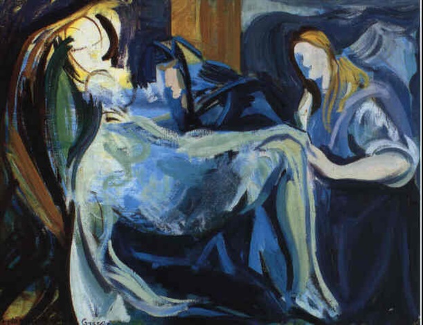 NEDTAGELSEN FRA KORSET by Samuel Joensen-Mikines on artnet