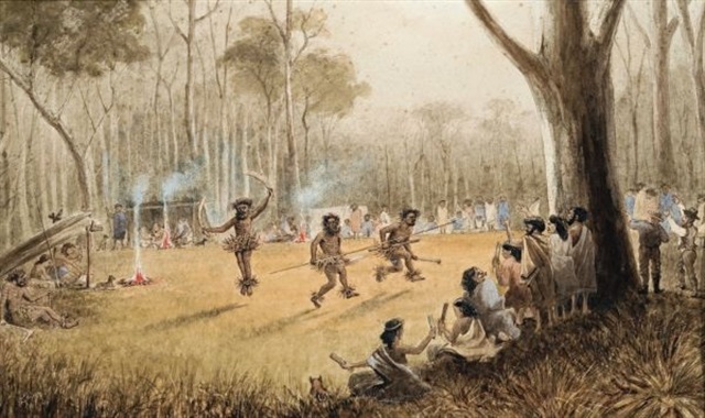 Aboriginal Corroboree by Edward Roper on artnet