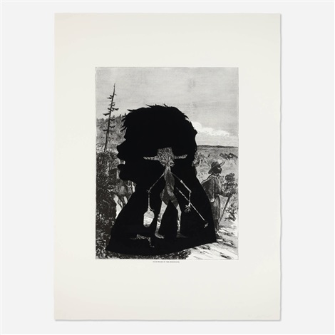 Pack-Mules in the Mountains from the Harpers Pictorial History of the ...