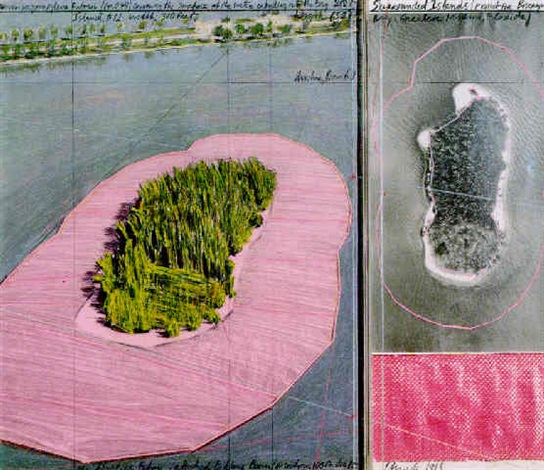 Surrounded islands Project for the Biscayne Bay, greater Miami, Florida ...