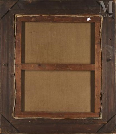 Portrait de femme au bibi noir by Charles Alexandre Picart le Doux on artnet