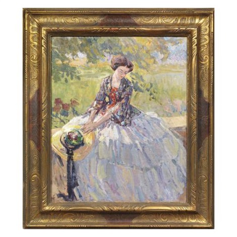 DONNA NEL VERDE by Ulisse Caputo on artnet