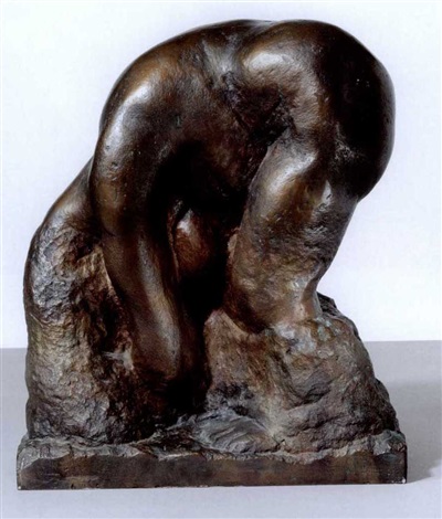 Weibliche Rückenstudie by Alfred Hrdlicka on artnet