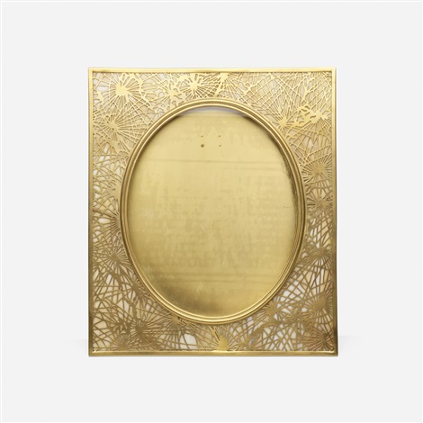 Large Pine Needle picture frame by Tiffany Studios on artnet