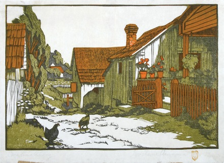 Marthas alley by Gustave Baumann on artnet
