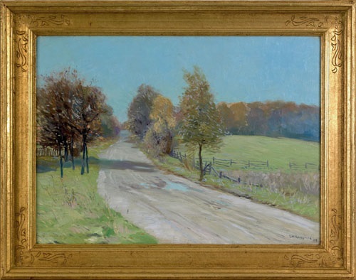 Autumn landscape by Edward Willis Redfield on artnet