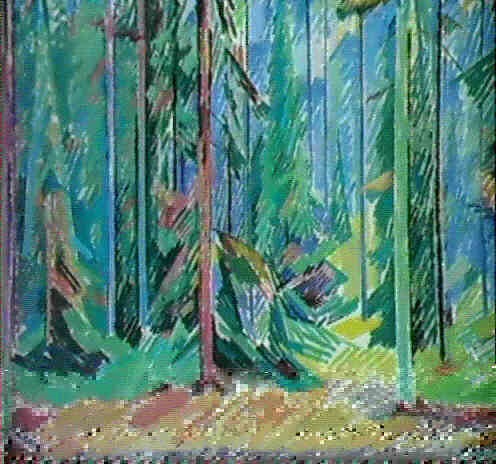 SKOVBILLEDE by William Scharff on artnet