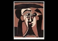 Tête de femme or Jacqueline au chapeau noir by Pablo Picasso on artnet