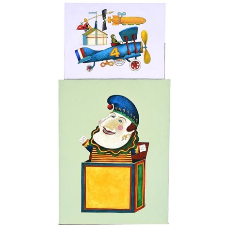 Illustrations for Shell Chemical Calendar by Lowell Herrero on artnet