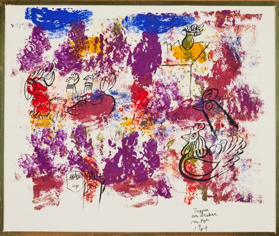 Tuppar och drakar by Madeleine Pyk on artnet