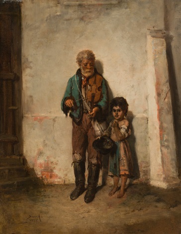 The street musician by Hermann Kern on artnet
