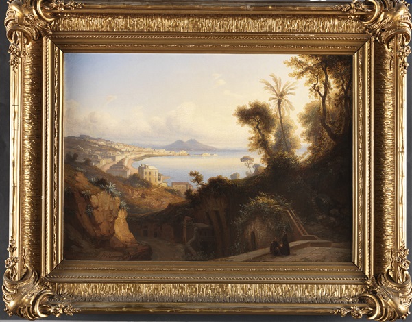 Blick auf den Vesuv by Ferdinand Bellermann on artnet