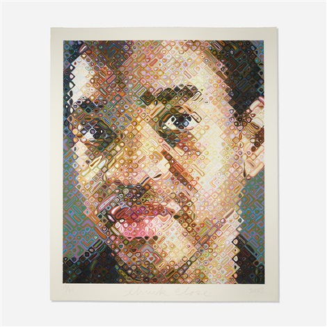 Lyle by Chuck Close on artnet