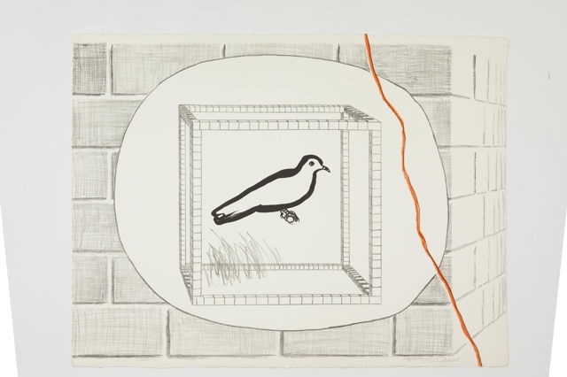 Gekooide duif, 1976. by Roger Raveel on artnet Gekooide duif, 1976. by Roger Raveel on artnet