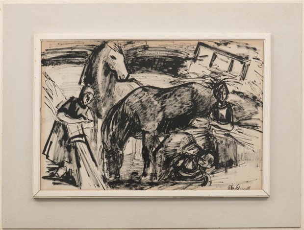 Staphorst women and horses by Stien Eelsingh on artnet