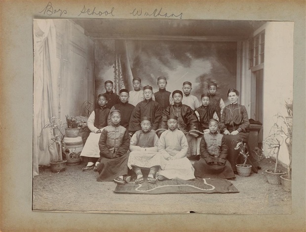 A missionary album from China, apparently related to the Christian ...